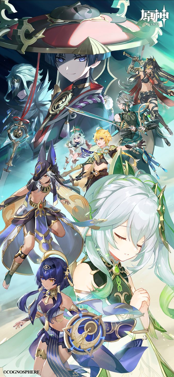 自分用メモ「旅するミモ」の縦長壁紙の置き場 (全17種) Genshin Impact | HoYoLAB